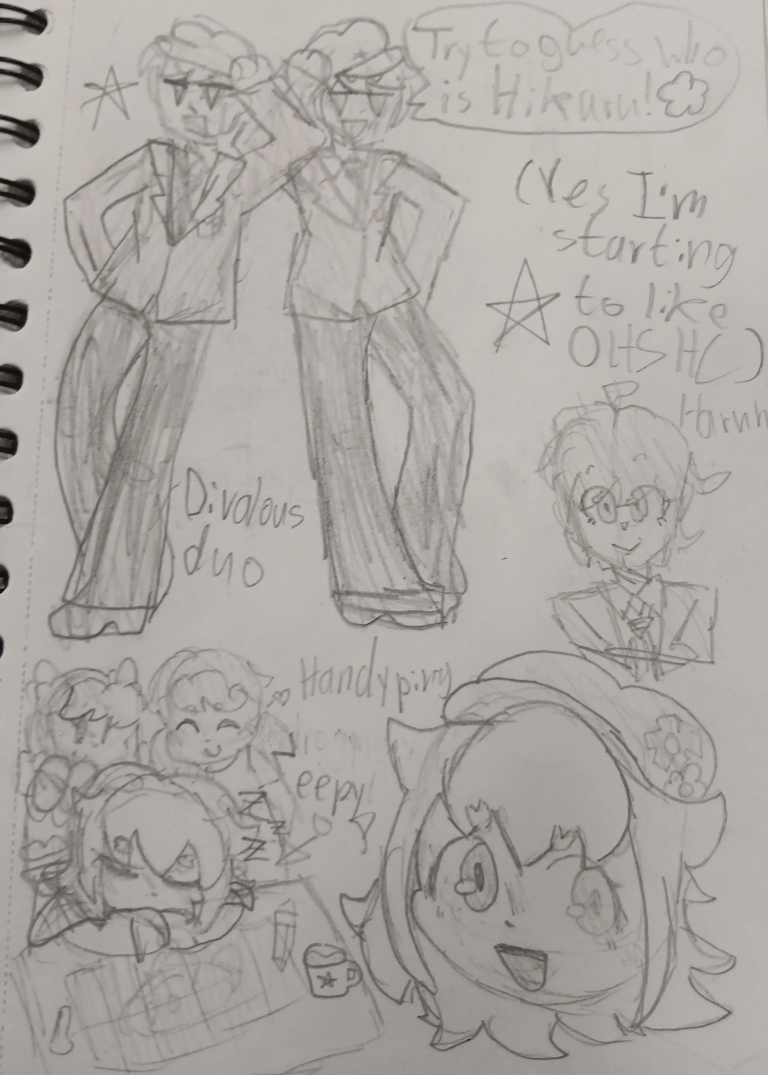 (Kinda off topic) Silly doodles hehehe | Fandom