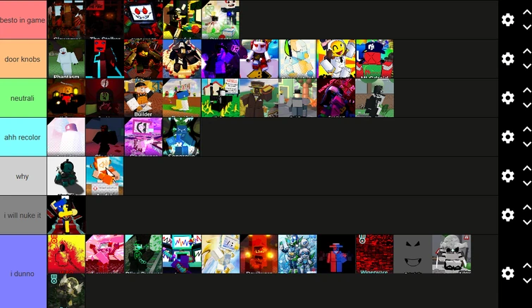 best dod tierlist | Fandom