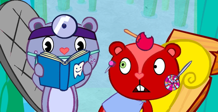 I noticed all the Happy Tree Friends are being recolored and posted on ...