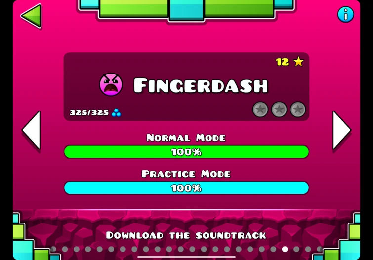 finally i beat fingerdash | Fandom