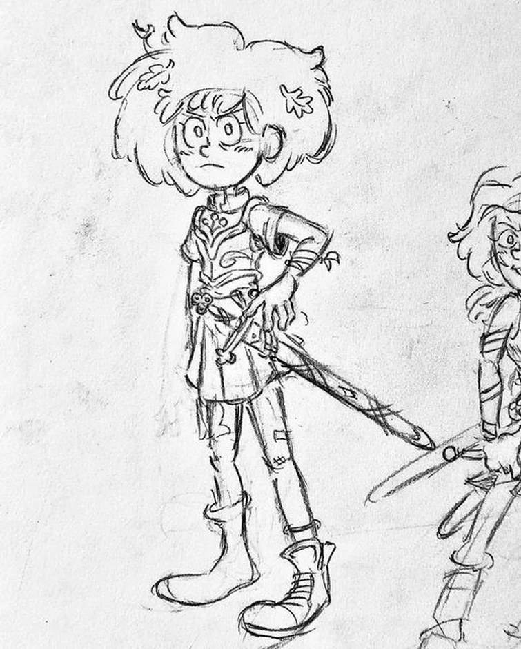 Felipondio64's fan art of the Amphibia's 3 gals' weaponry | Fandom