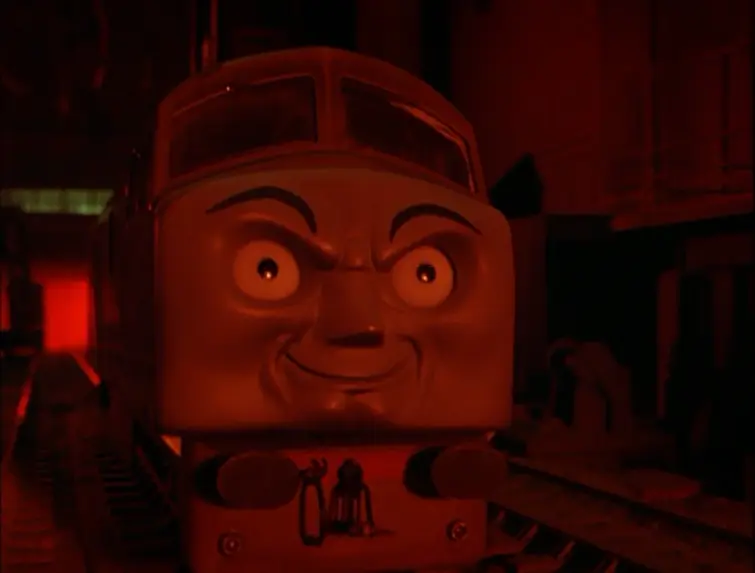If Diesel 10 appeared in Scaredy Engines, then this would be a perfect ...