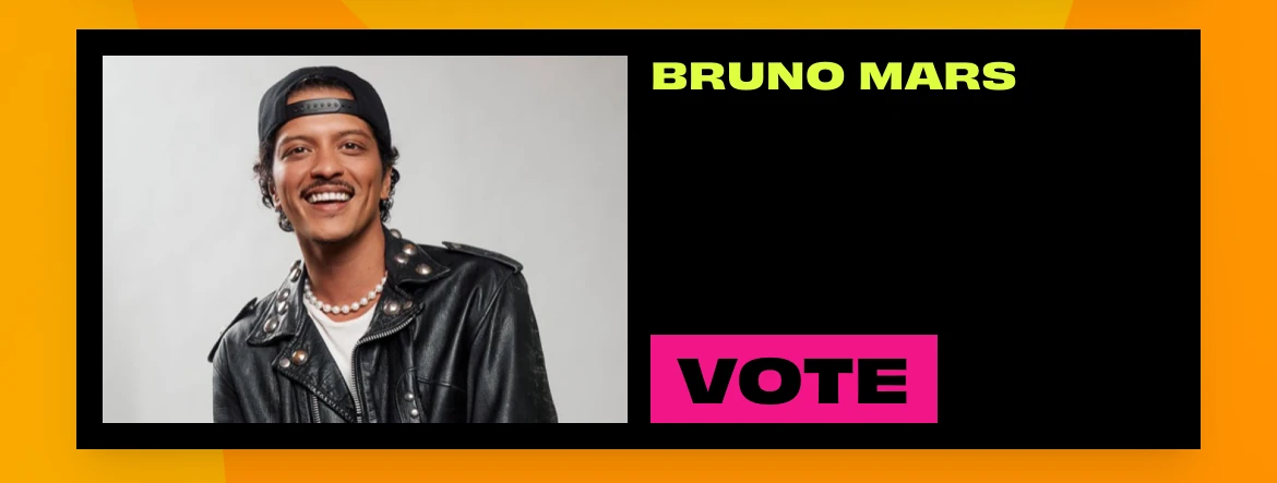 Bruno Mars in Nickelodeon kids’ choice awards | Fandom
