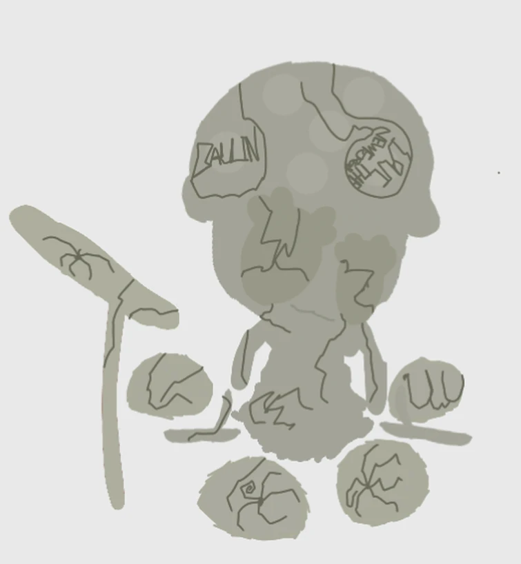 Mush-cap 3/18 (Fan made monster) Ik Mush-Caps face looks like Edamimi ...