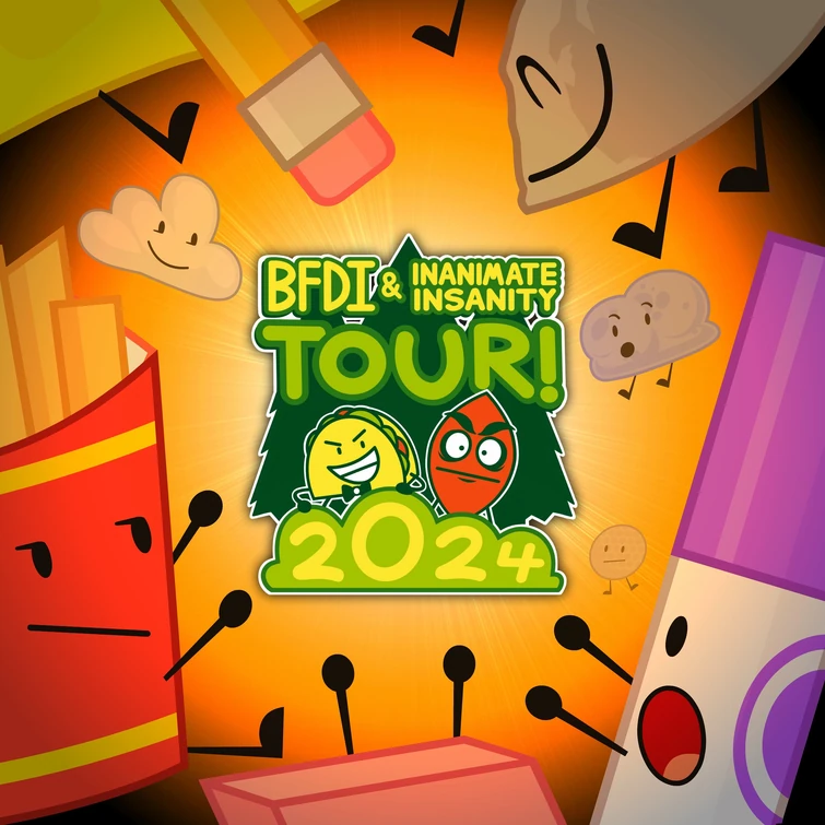 Don't Lose Your Marbles, but the BFDI & II tour officially begins in ...