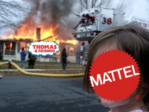 Mattel when they ruined Thomas and friends with the reboot | Fandom