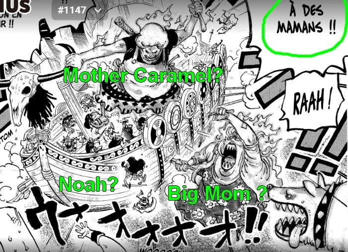 Pensez-vous aussi que cela annonce les 2 mamans à venir et le bateau pourrait symboliser Noah ...