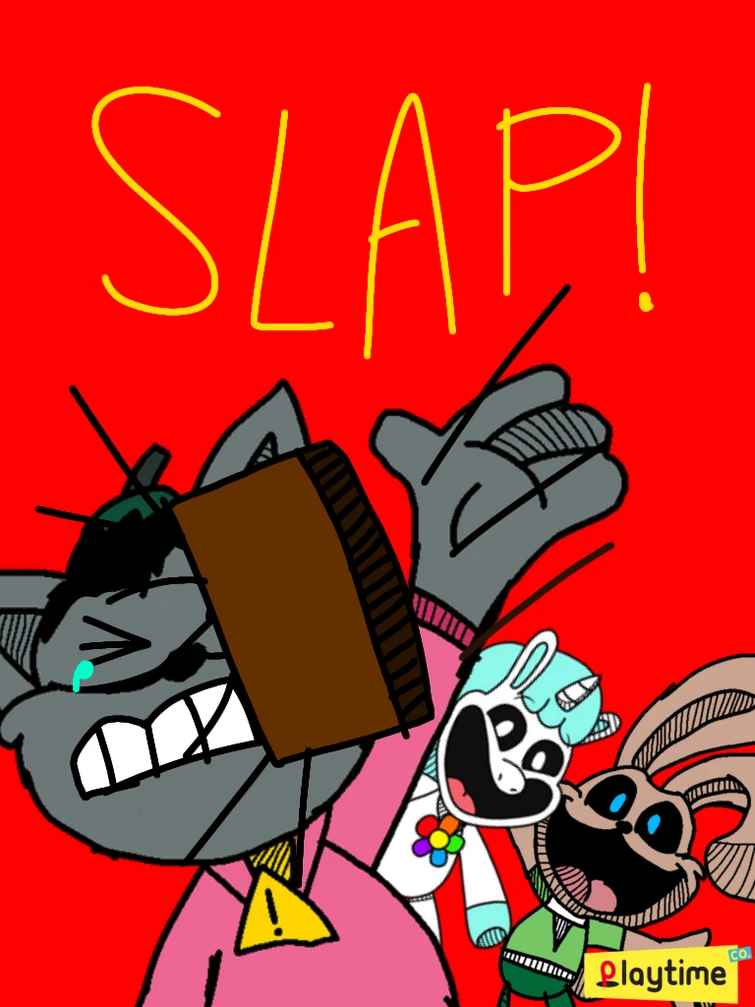 SLAP!!! Wolf in the slap playtime co. | Fandom