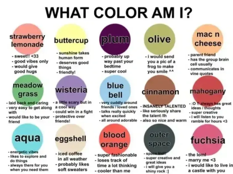 pick some colors for me and ill do the same for you | Fandom