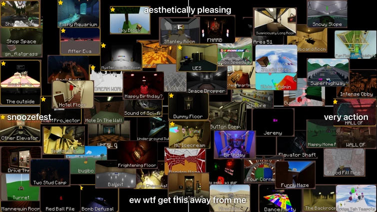 regretevator floor “tier” list | Fandom