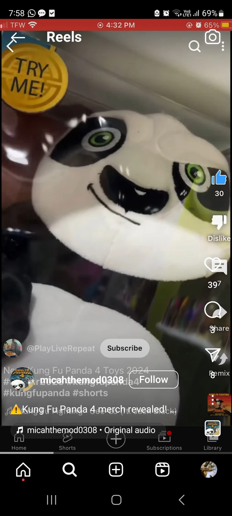 [Spoiler] Instagram reels of the KFP4 toys. | Fandom