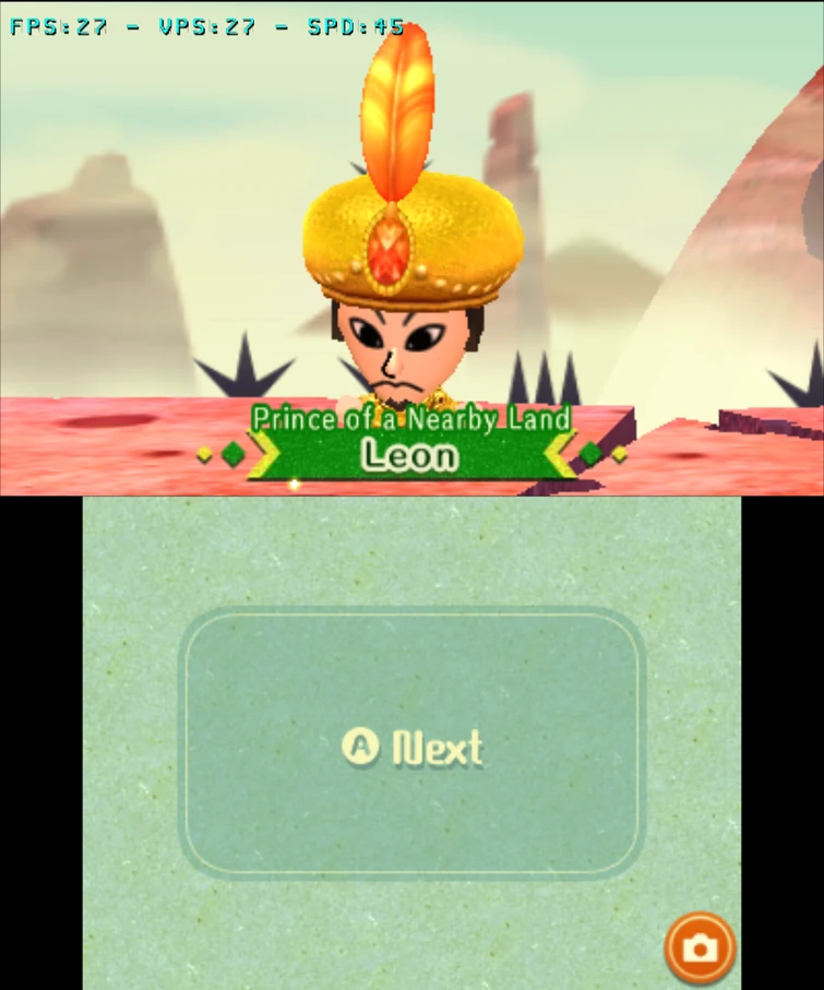 A screenshot for when I first encountered each royal cast Mii | Fandom