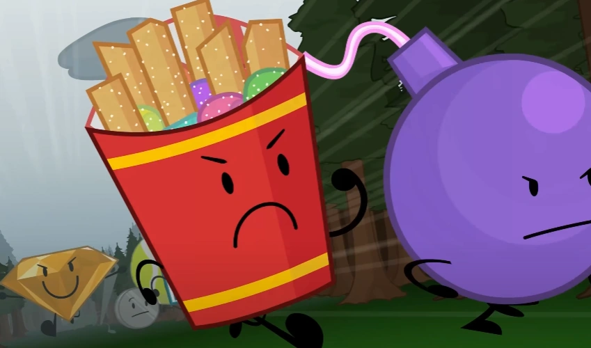 am i the only person on this entire wiki that wants fries to win bfdia ...
