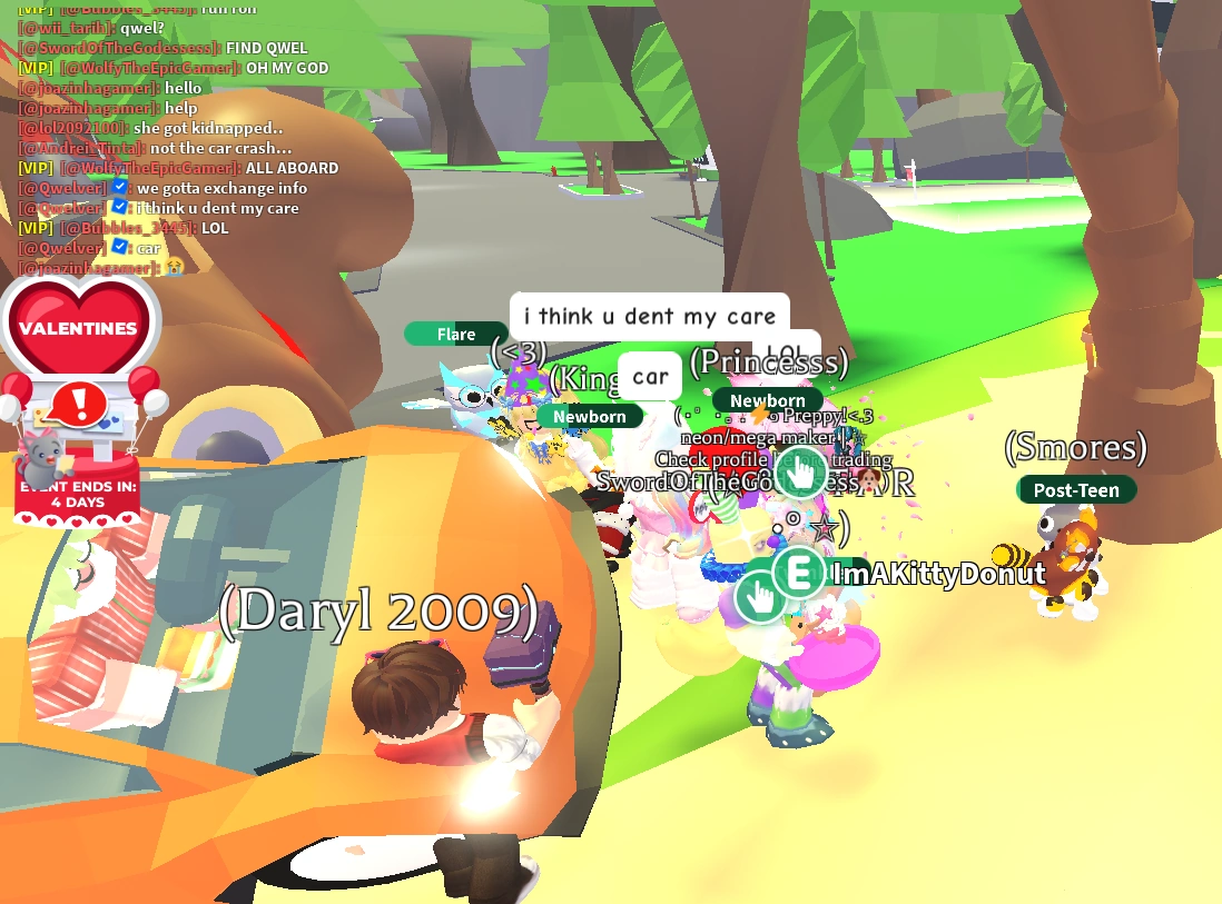 "I think u dent my care" - Qwelver, 2/23/2025 | Fandom