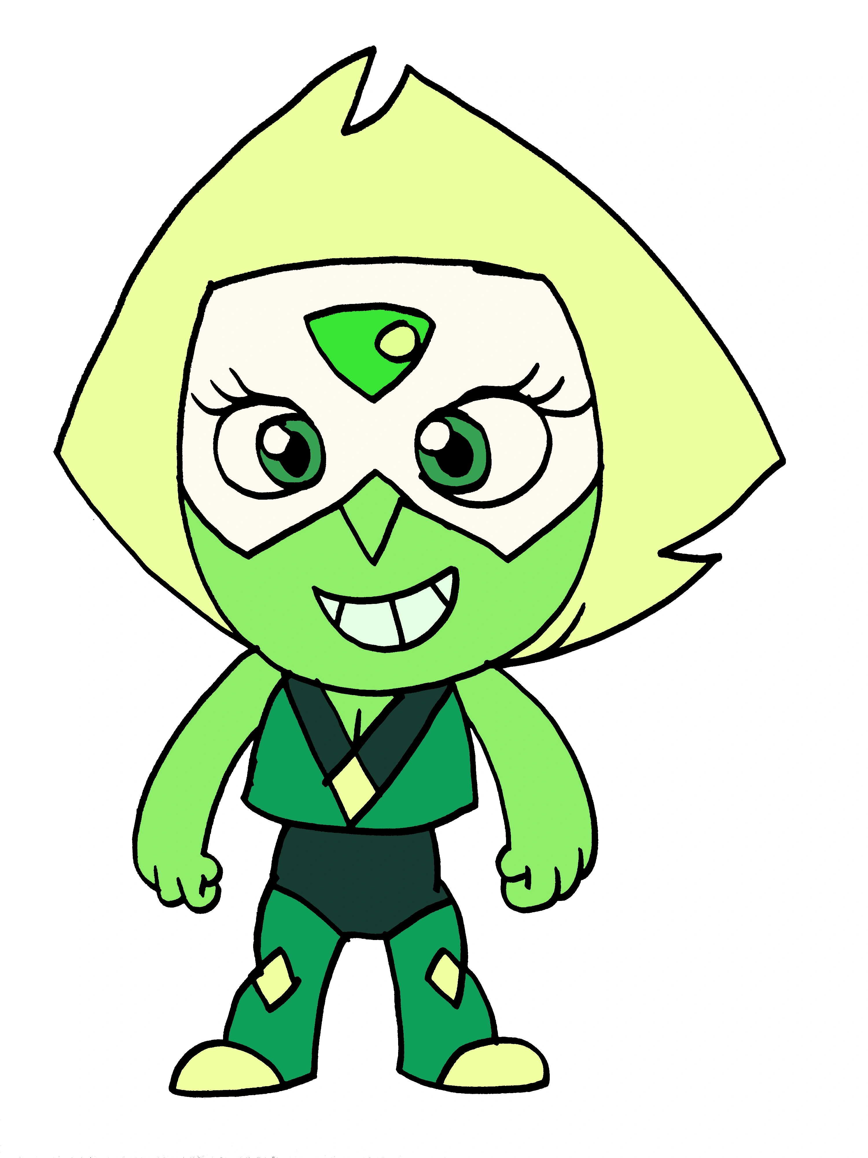 My drawing of Peridot | Fandom