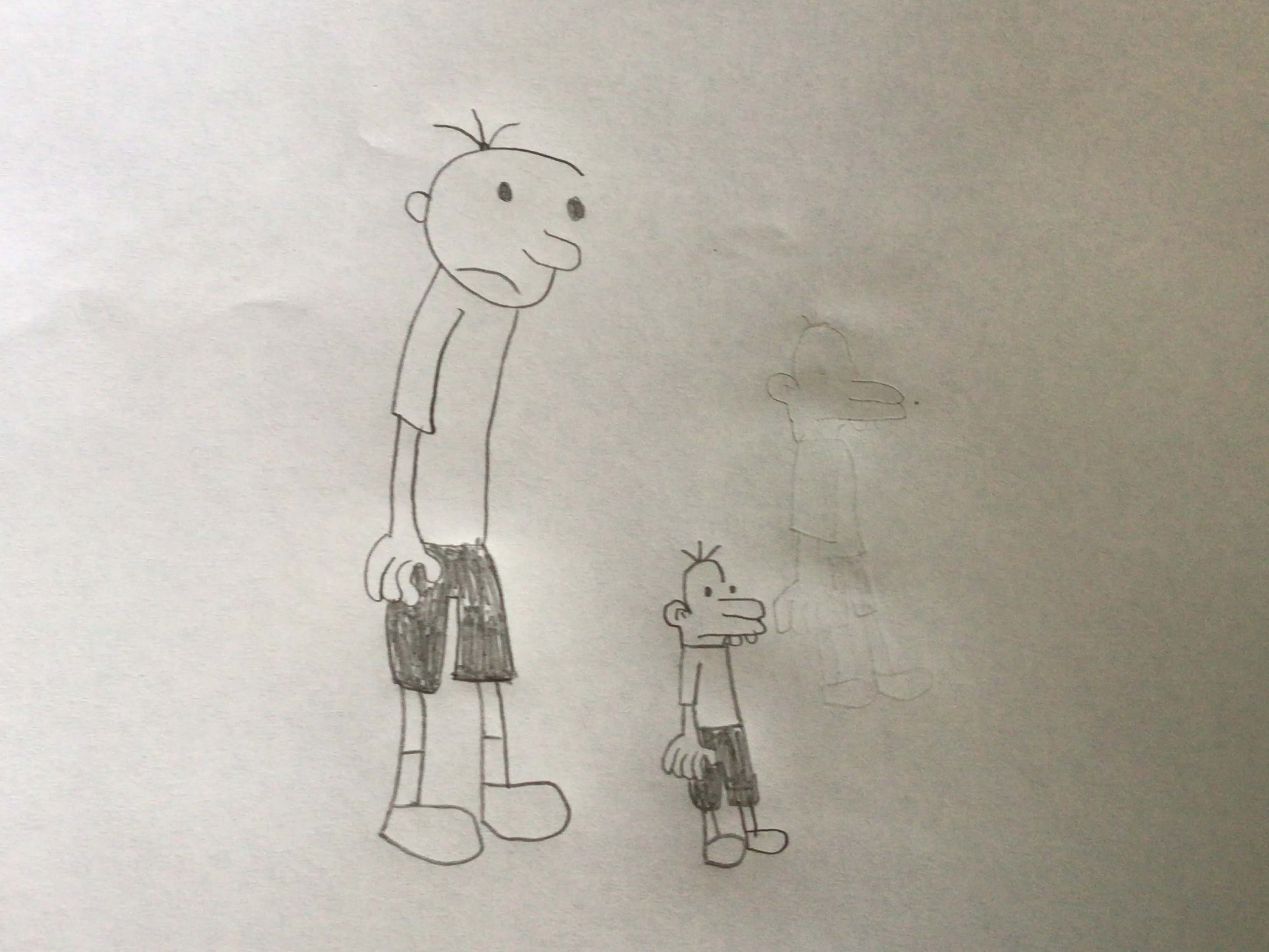 Who likes my drawing of Greg and Manny? | Fandom