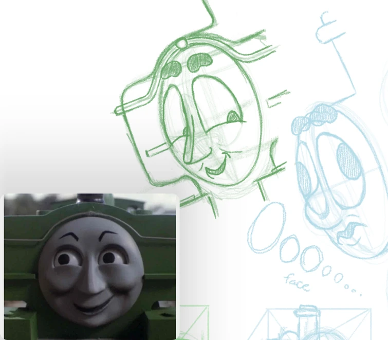 Thomas Face Sketches | Fandom