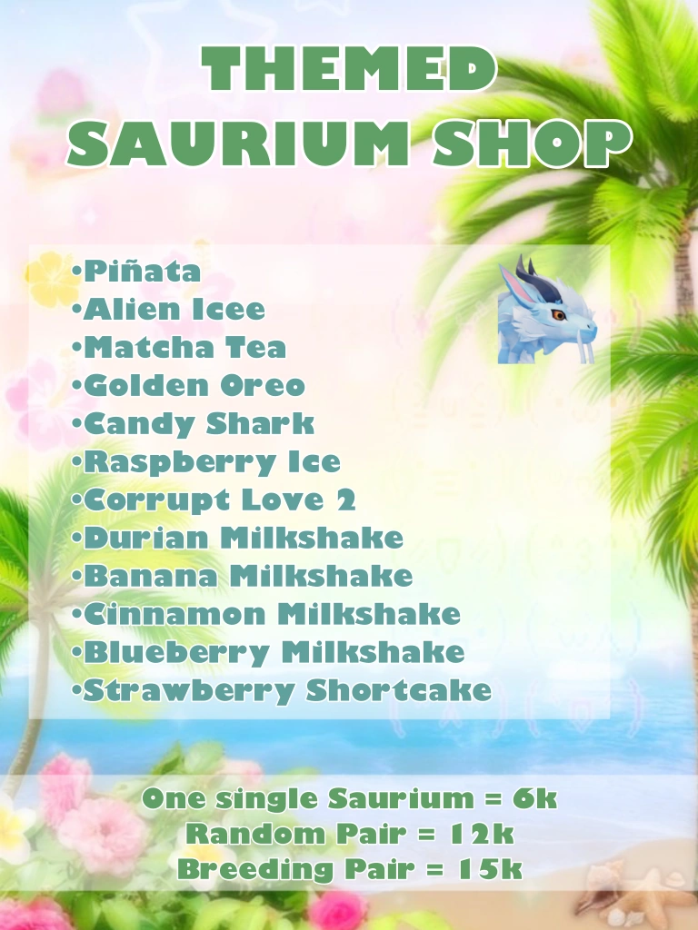 Themed Saurium Open again!! | Fandom