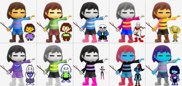 Alts i made for Rayman, Frisk and Glamrock Freddy | Fandom