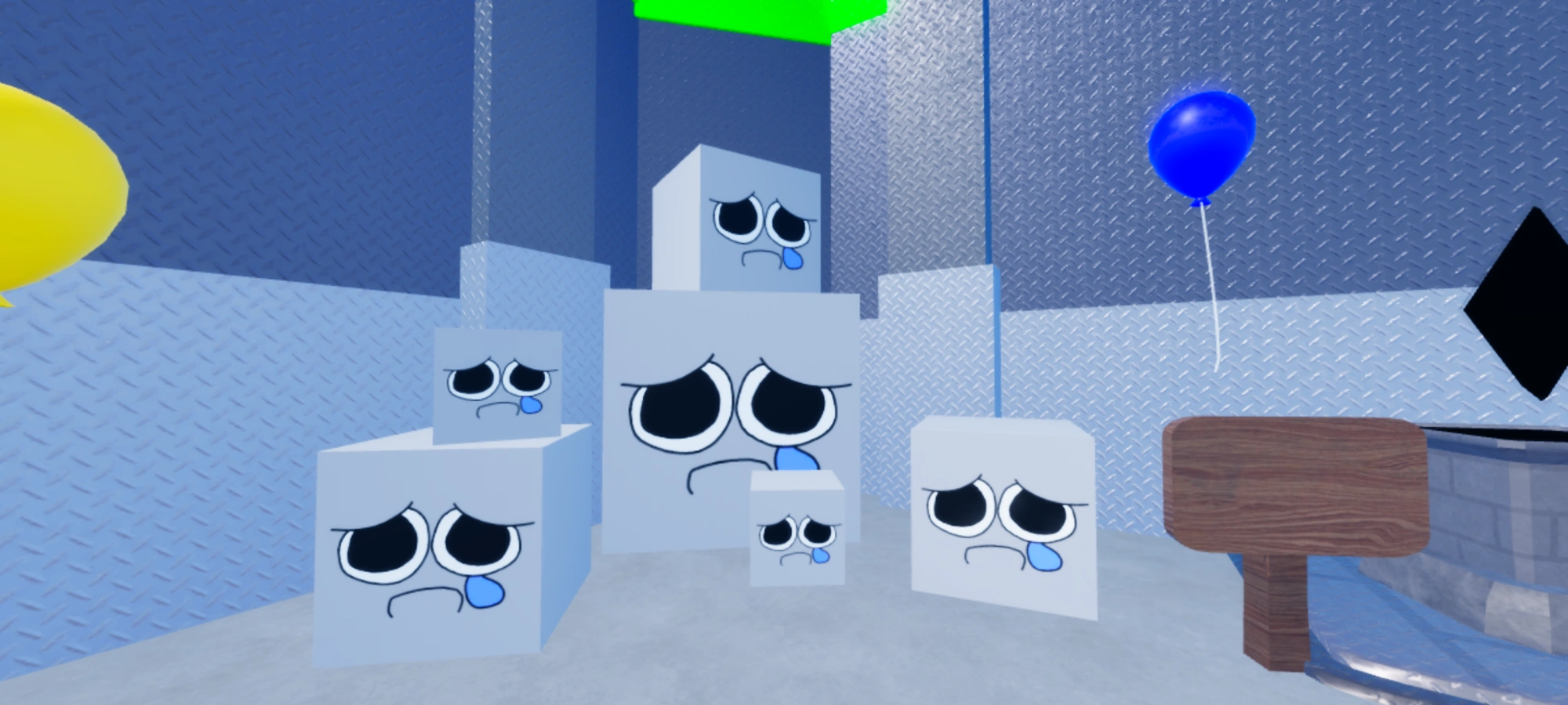 bandu sad face spotted in try to die in Roblox (by the creator of IQ ...