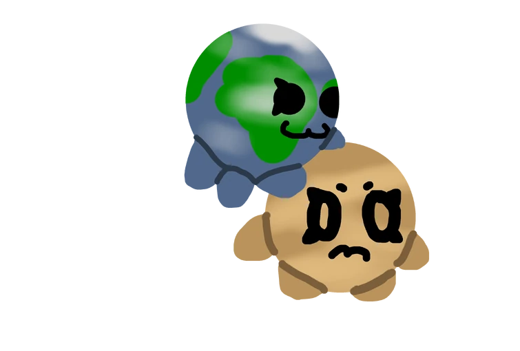 Making monsters based off of the solar system part 3.Venus and earth ...