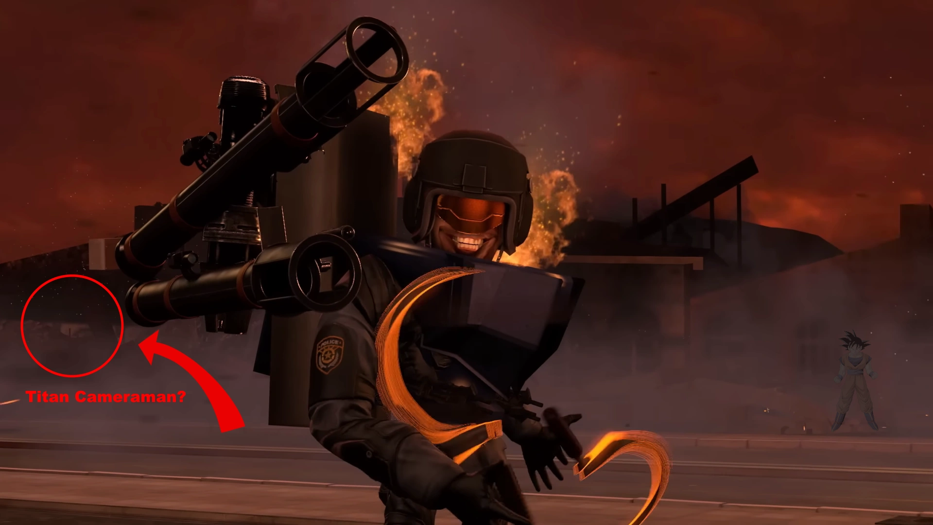 Did anybody notice this in 77 part 2? | Fandom