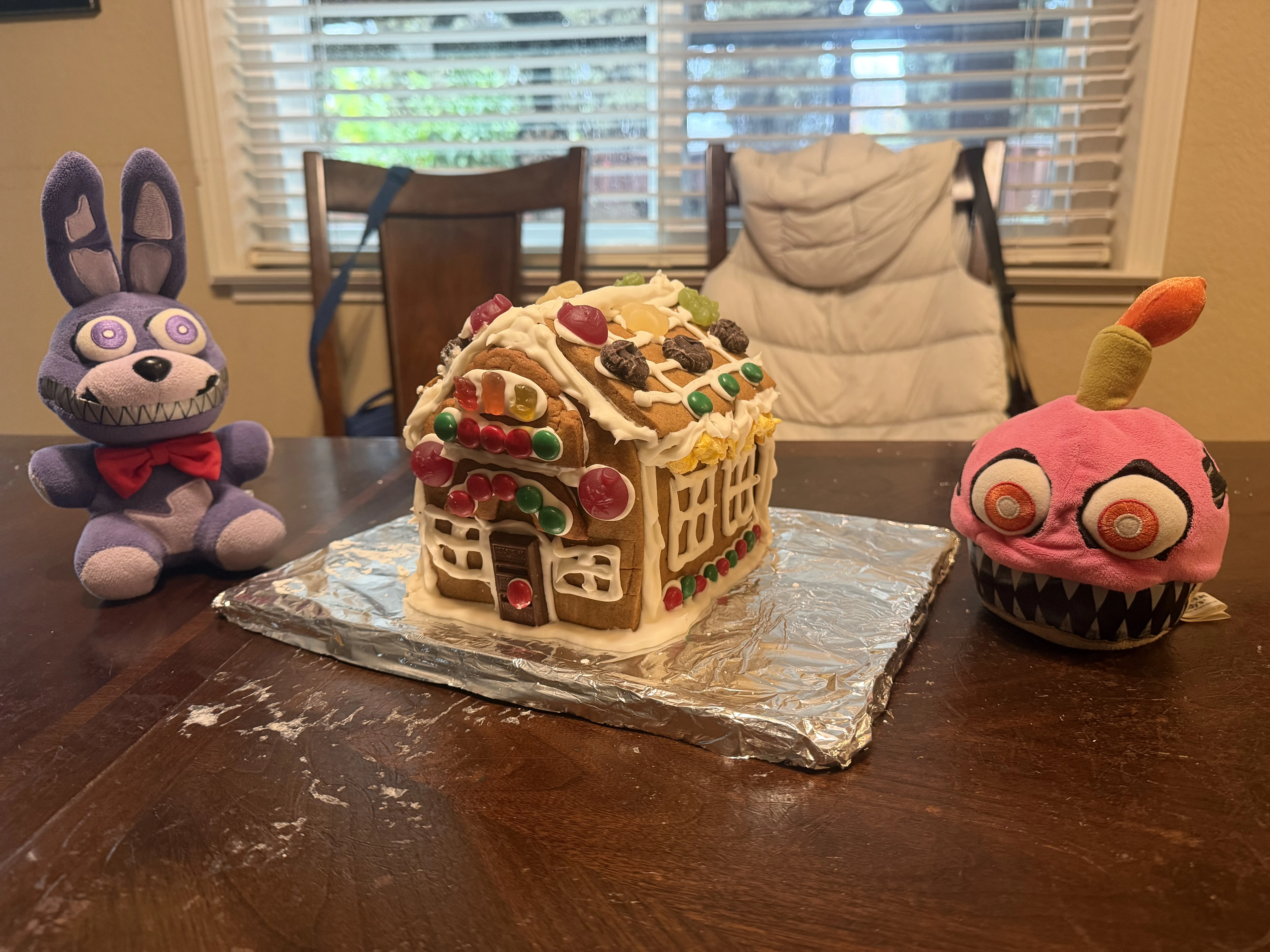 I made a FNAF Gingerbread House! | Fandom