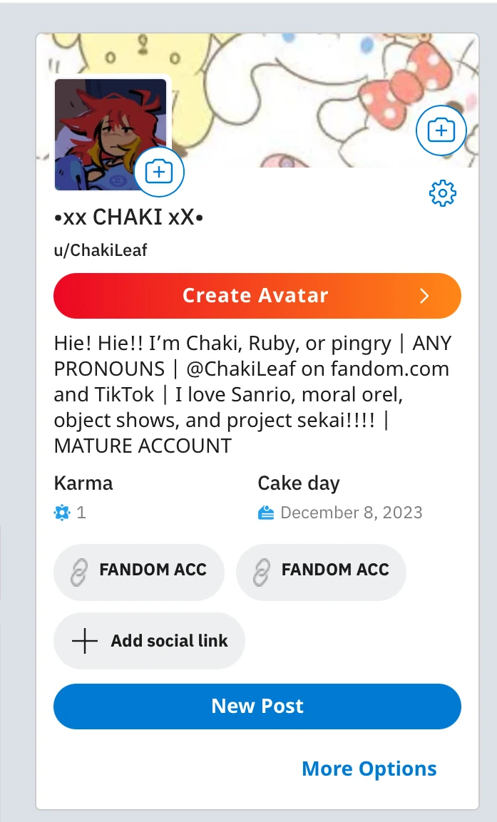 Guys I made a Reddit account ☺️👍 | Fandom