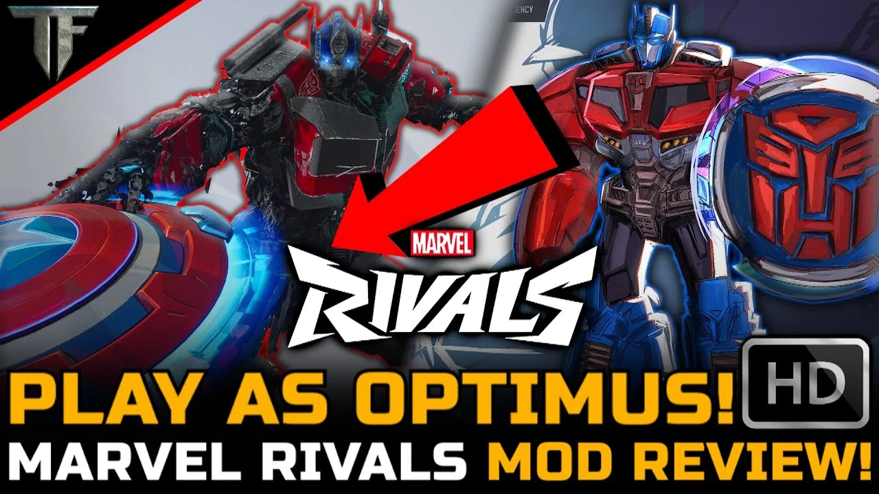 Play As Transformers Movie Optimus Prime In Marvel Rivals! Insane Mod ...