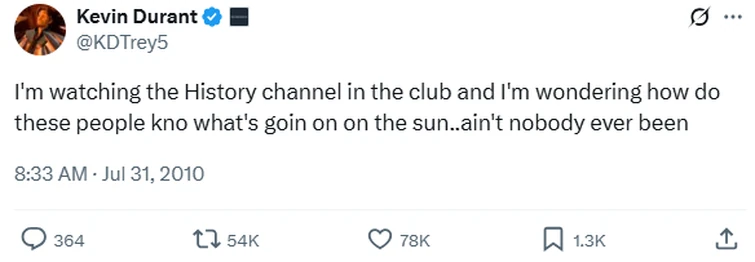 Kevin Durant Tweets Are The Best | Fandom