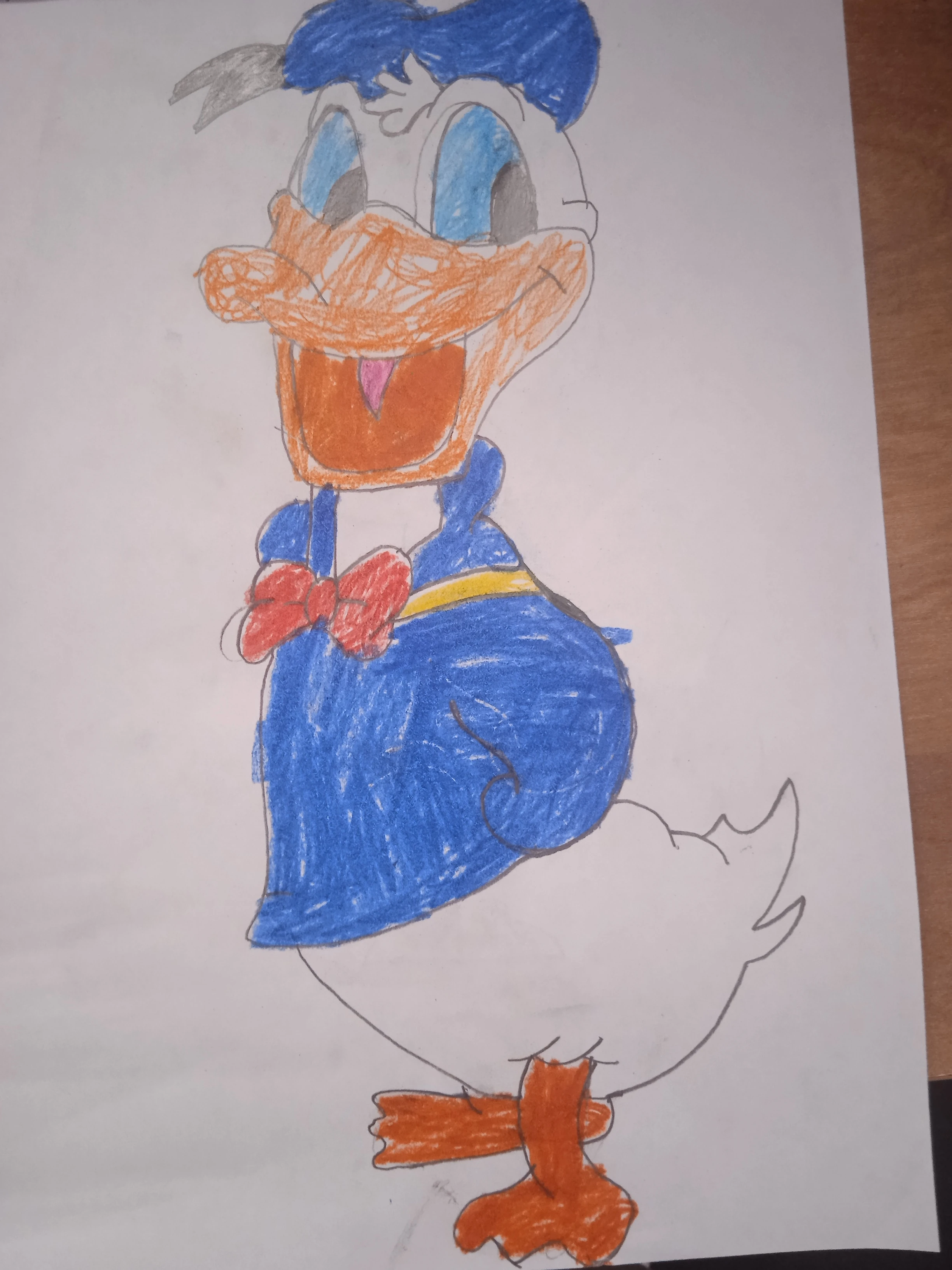 My drawing of Donald | Fandom