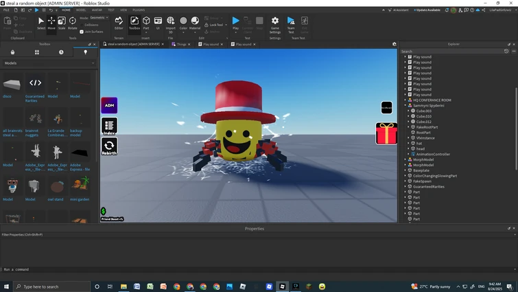 i remade Sammyni Spyderini using Chimpanzini Spiderini as a base model ...