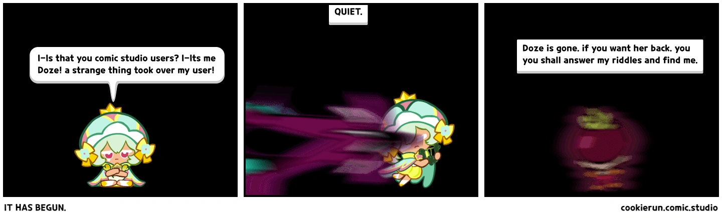 It has begun. ( COMIC STUDIO ARG? ) | Fandom