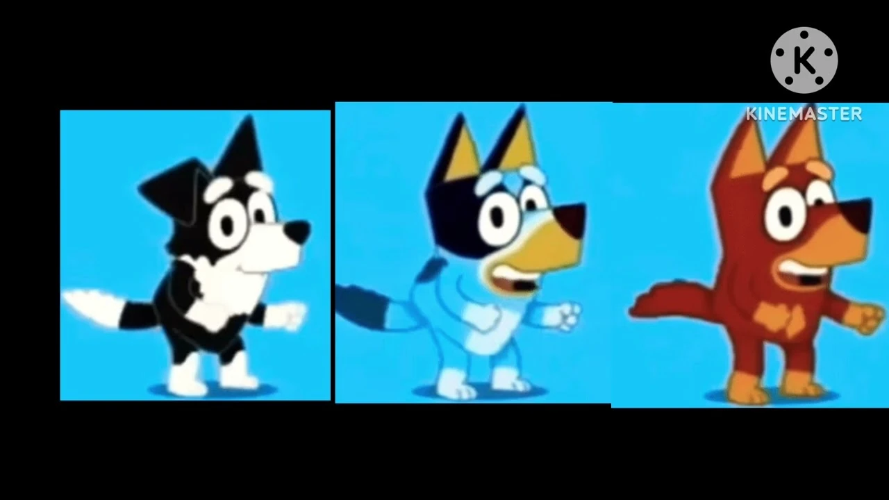 I made Bluey Mackenzie and Rusty Dances to Here we Go Again | Fandom