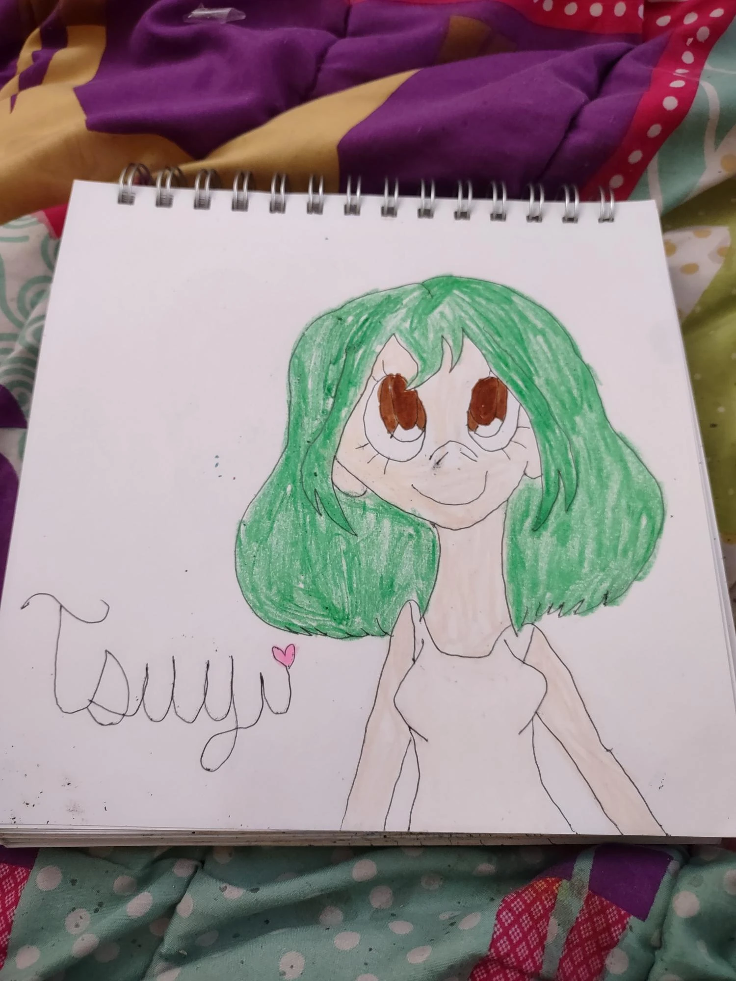 Look who I drew! Hint: 🐸🟩💚 | Fandom