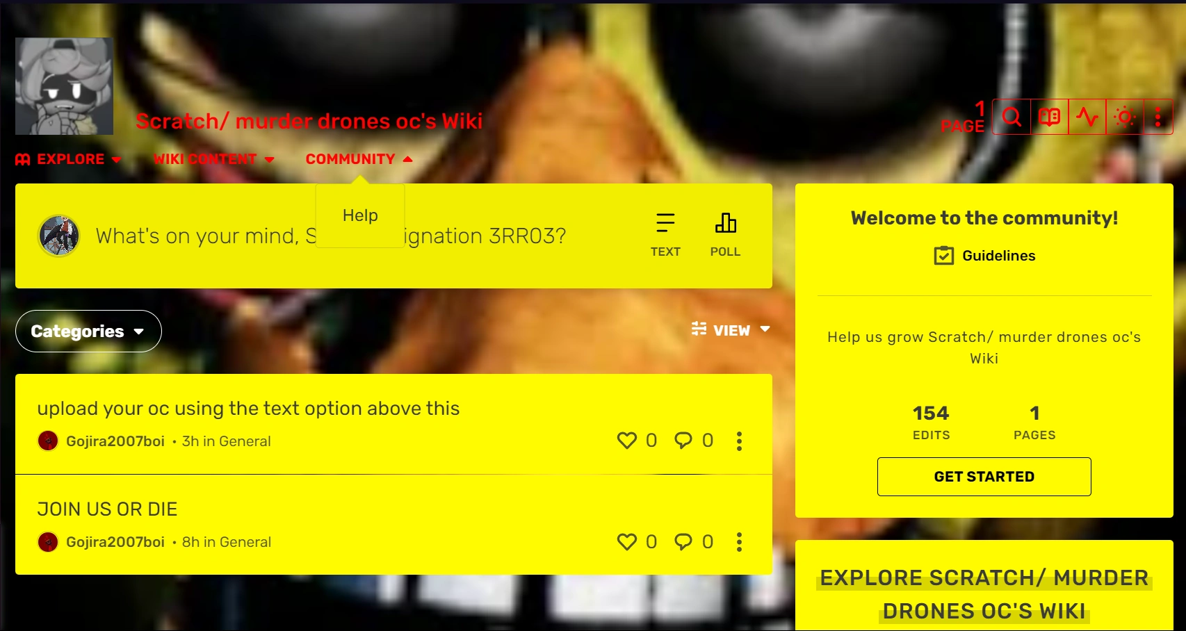 Hey uh, I would like to ask | Fandom