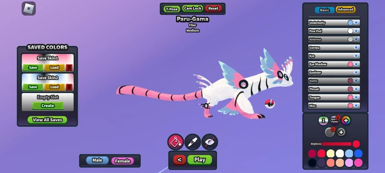 Paru-gama Sylveon and shiny sylveon skin | Fandom