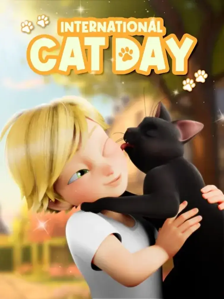 Miraculous has released a new image of baby Adrien because yesterday ...