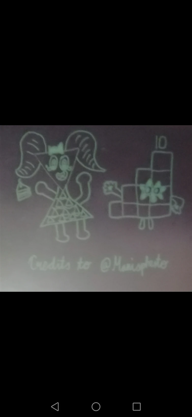 A Triangle Number Meets A Human Triangle Fanart | Fandom