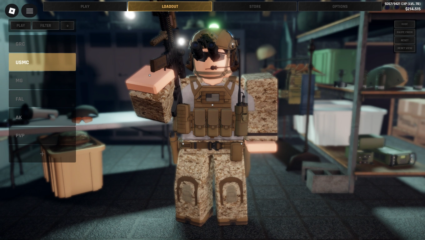 Im back and with another USMC loadout | Fandom