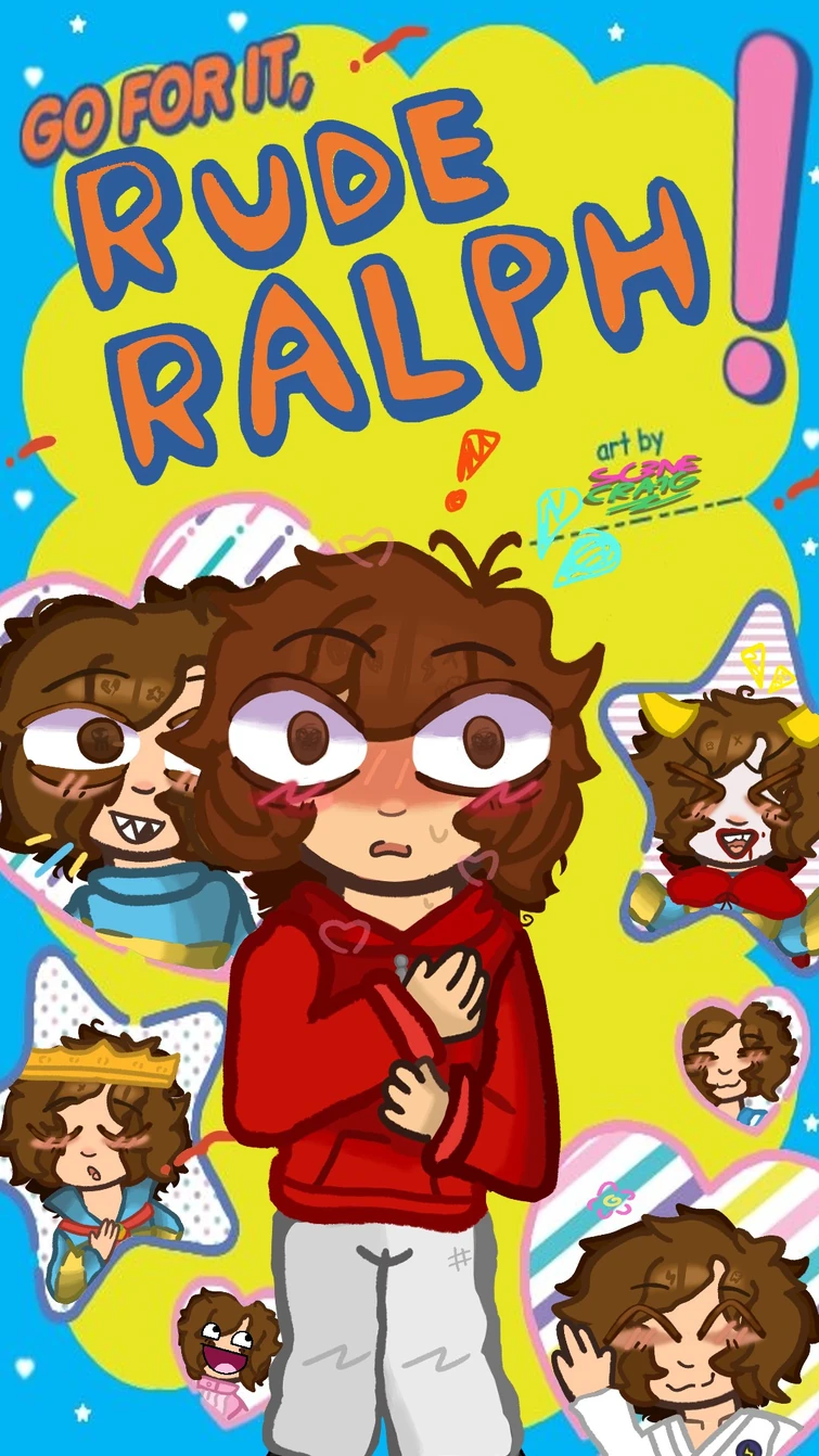 I've seen a lot of pple say Rude Ralph from Horrid Henry has a crush on ...