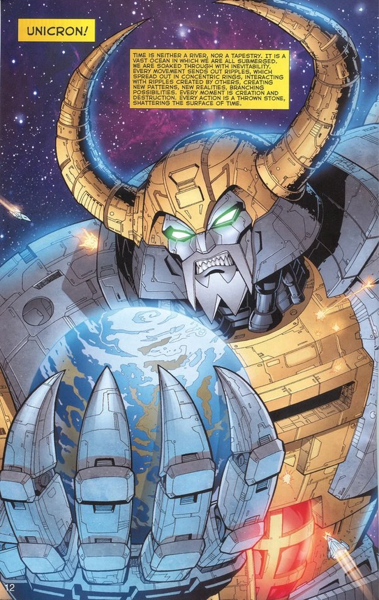 A finale to Transformers Cosmology and Unicron scaling. | Fandom