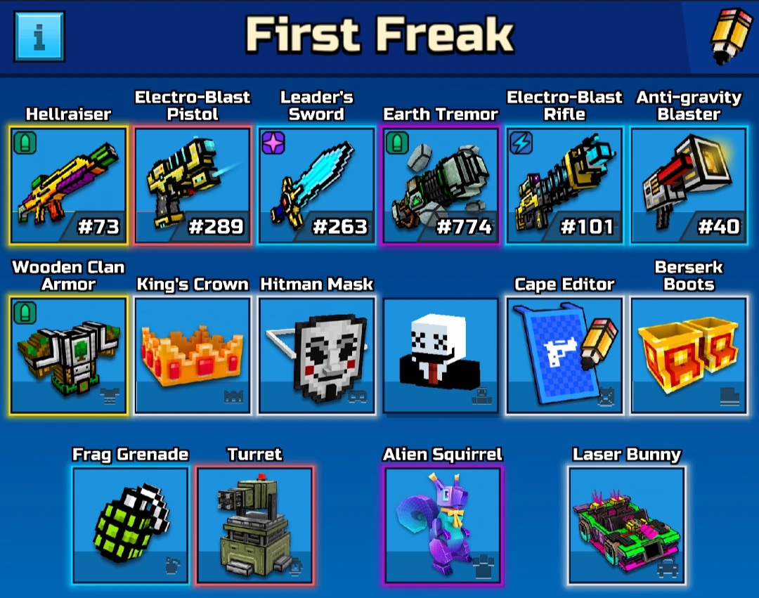 How's my current load out? | Fandom