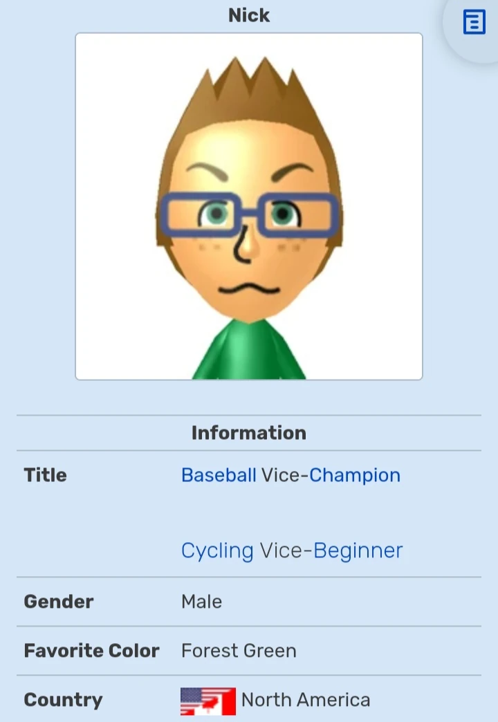 If the Miis were Pokémon Trainers: Nick | Fandom