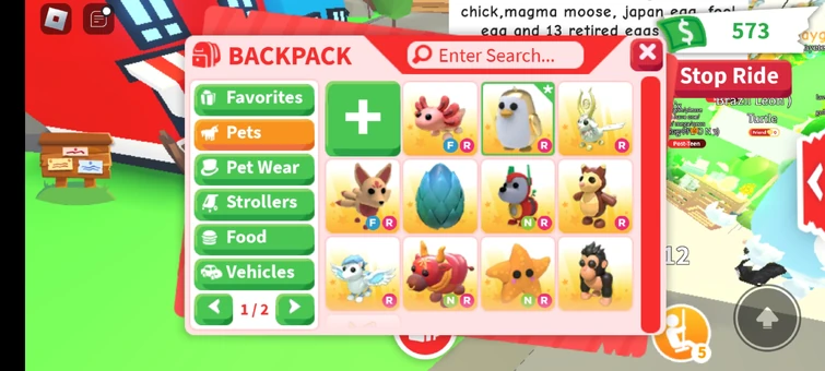 I need value experts and how much is my inv worth in ride pots | Fandom