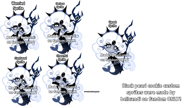 Black pearl cookie 5 custom sprites! | Fandom