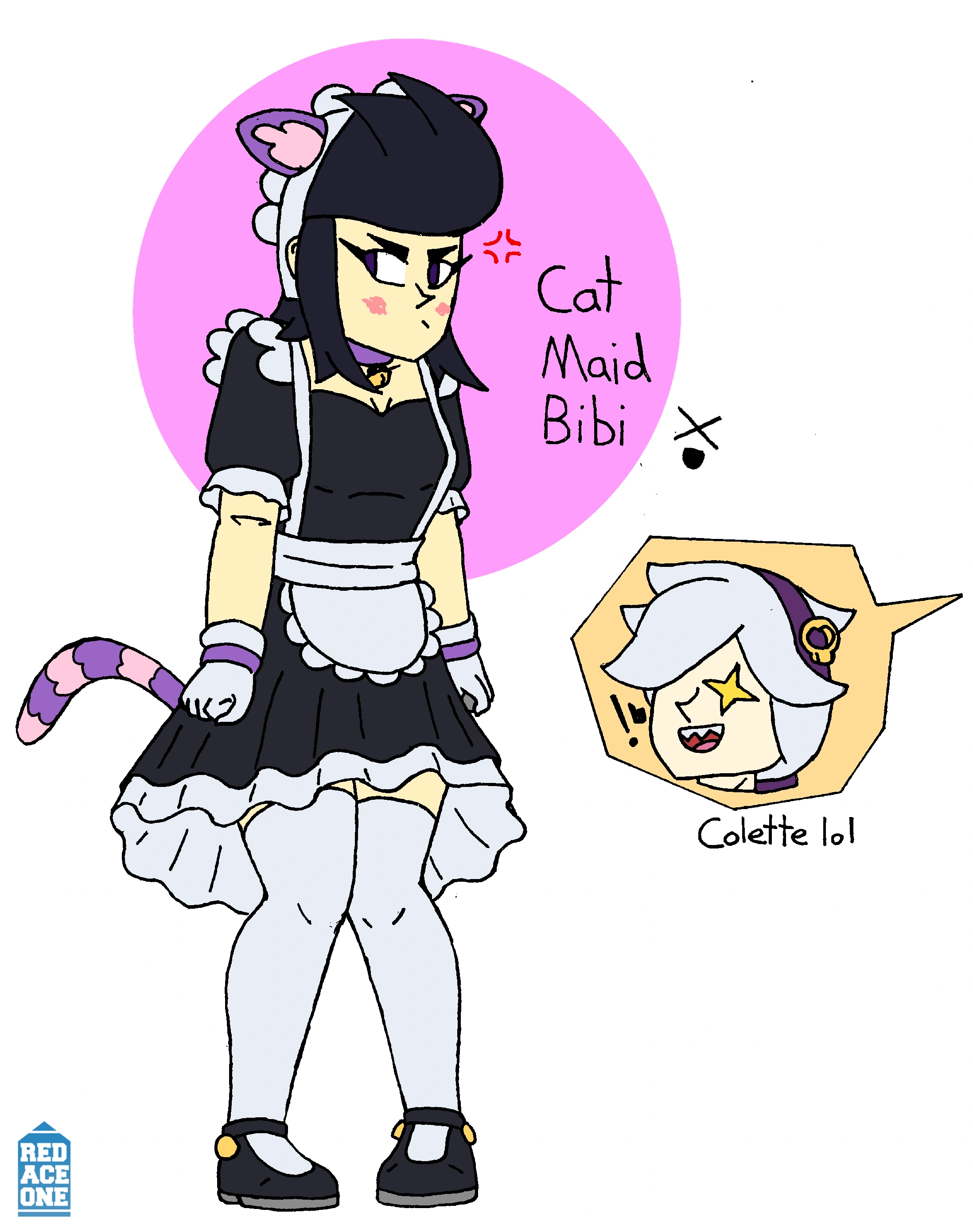 Colette Forced Bibi Wearing Her Cat Maid Suit XD + Short Fan fic | Fandom