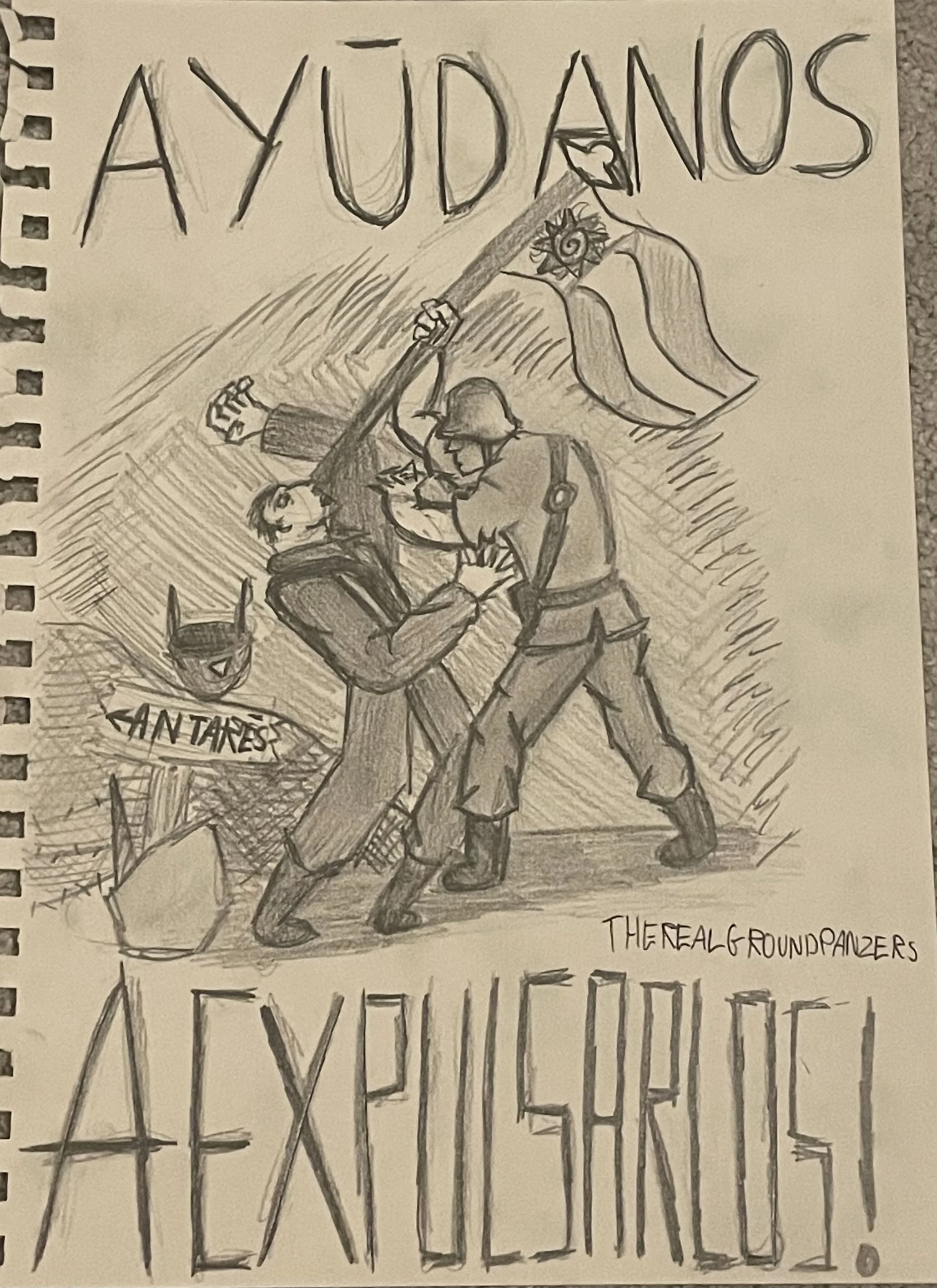 some crappy grusan propaganda poster i did | Fandom