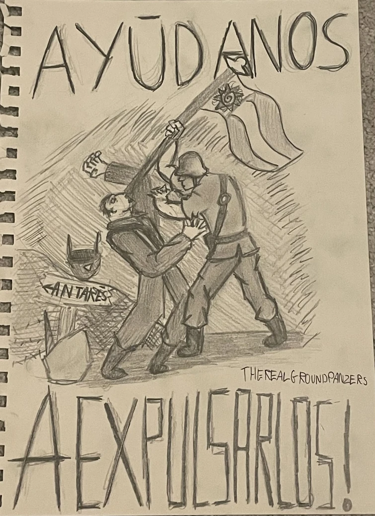 some crappy grusan propaganda poster i did | Fandom