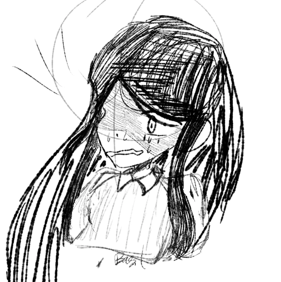 Just a quick doodle of a very shocked/disturbed Minji. | Fandom